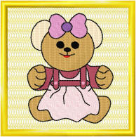 CUTE BEAR SQUARES 2 | OregonPatchWorks